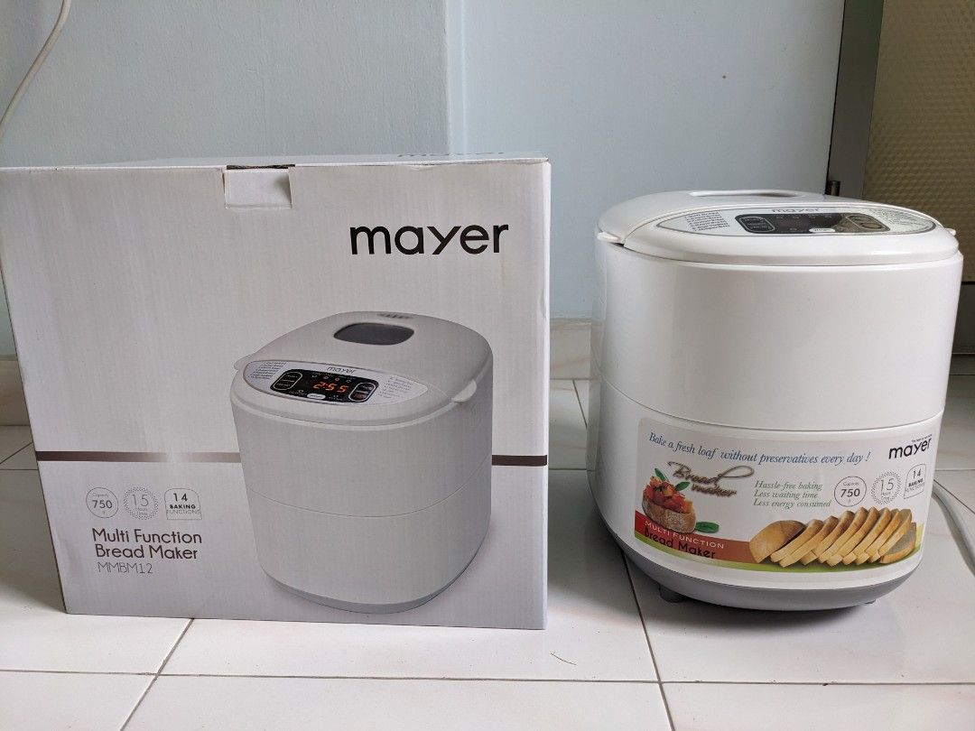 Mayer Bread Maker MMBM12, TV & Home Appliances, Kitchen Appliances ...