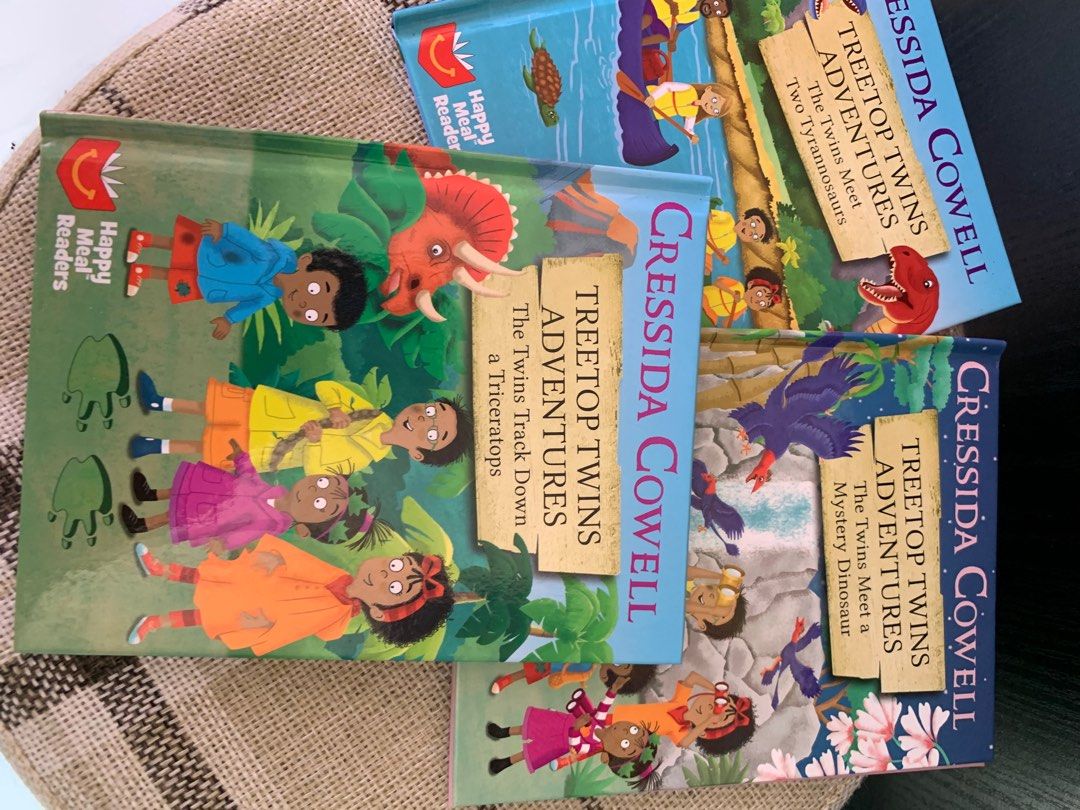 McD Happy Meal Books - Cressida Cowell series, Hobbies & Toys, Books ...