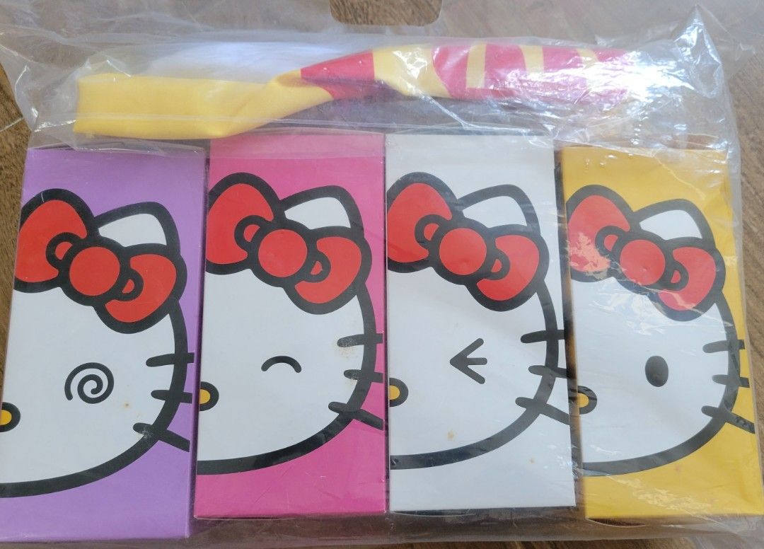 Mcdonaldland Grimace x Hello Kitty ( 4 Figures & 3D Hello Kitty token ...