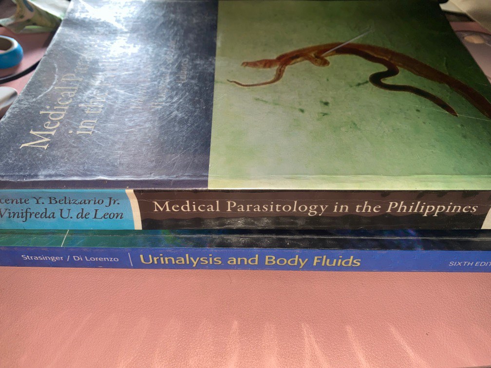 Medtech books - AUBF Strasinger 6th Ed & Parasitology Belizario ...