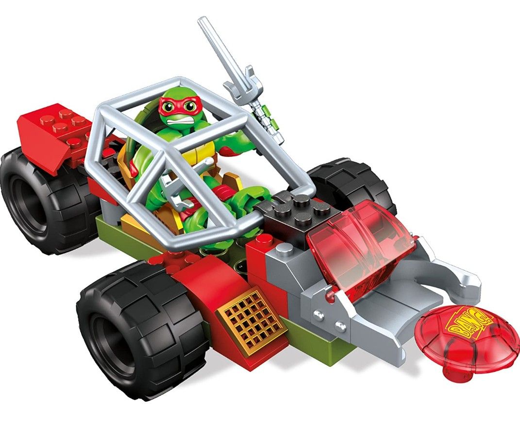 Mega Bloks Teenage Mutant Ninja Turtles TMNT Raph Shell Cycle, Hobbies ...