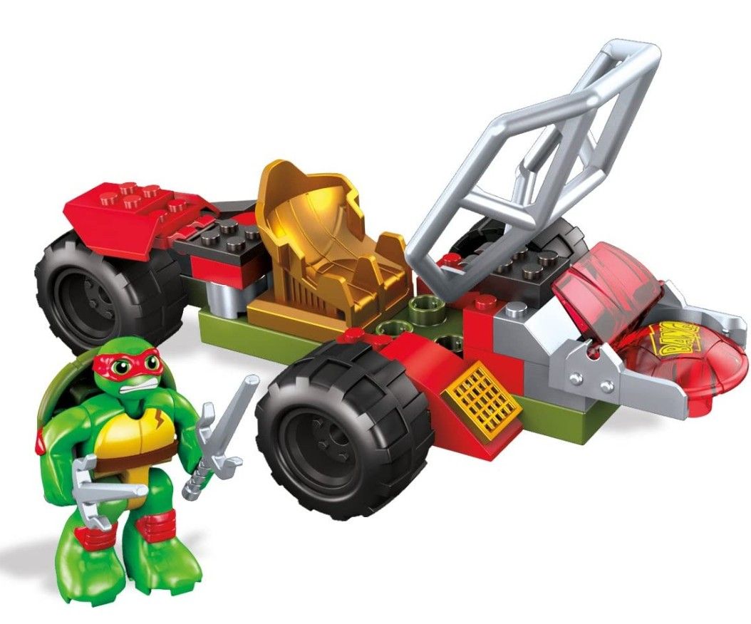 Mega Bloks Teenage Mutant Ninja Turtles TMNT Raph Shell Cycle, Hobbies ...
