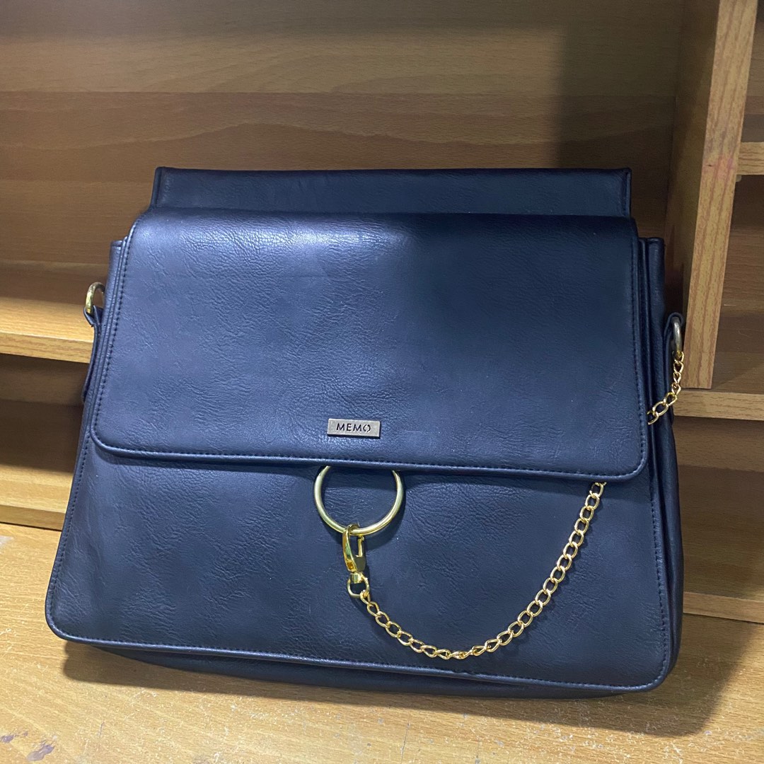 MEMO bag - with strap! 3 divisions on Carousell