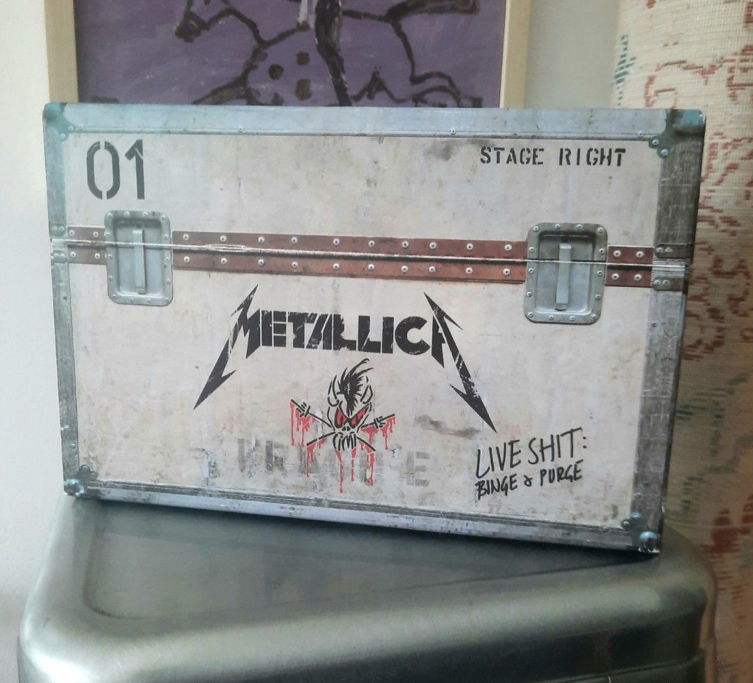 Metallica - Live Shit: Binge & Purge CD + VHS, Hobbies & Toys, Music ...