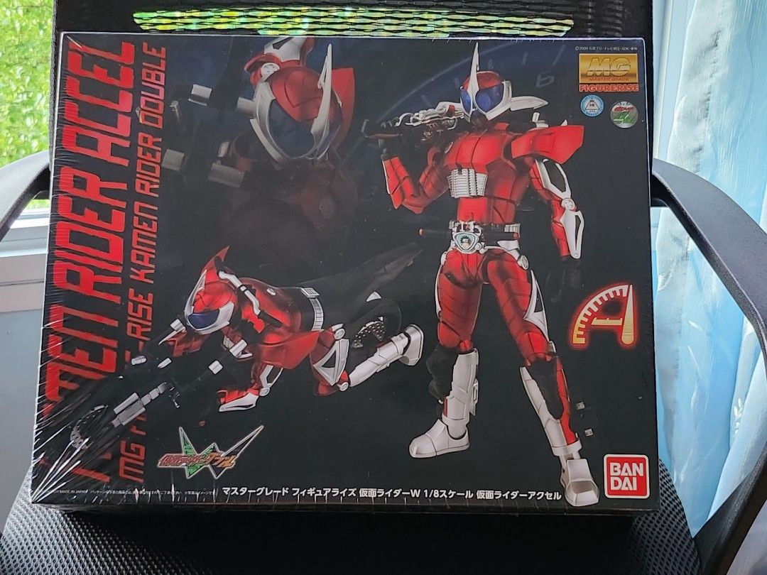 MG Figure Rise Kamen Rider Accel / PGU RX-78-2, Hobbies & Toys, Toys ...
