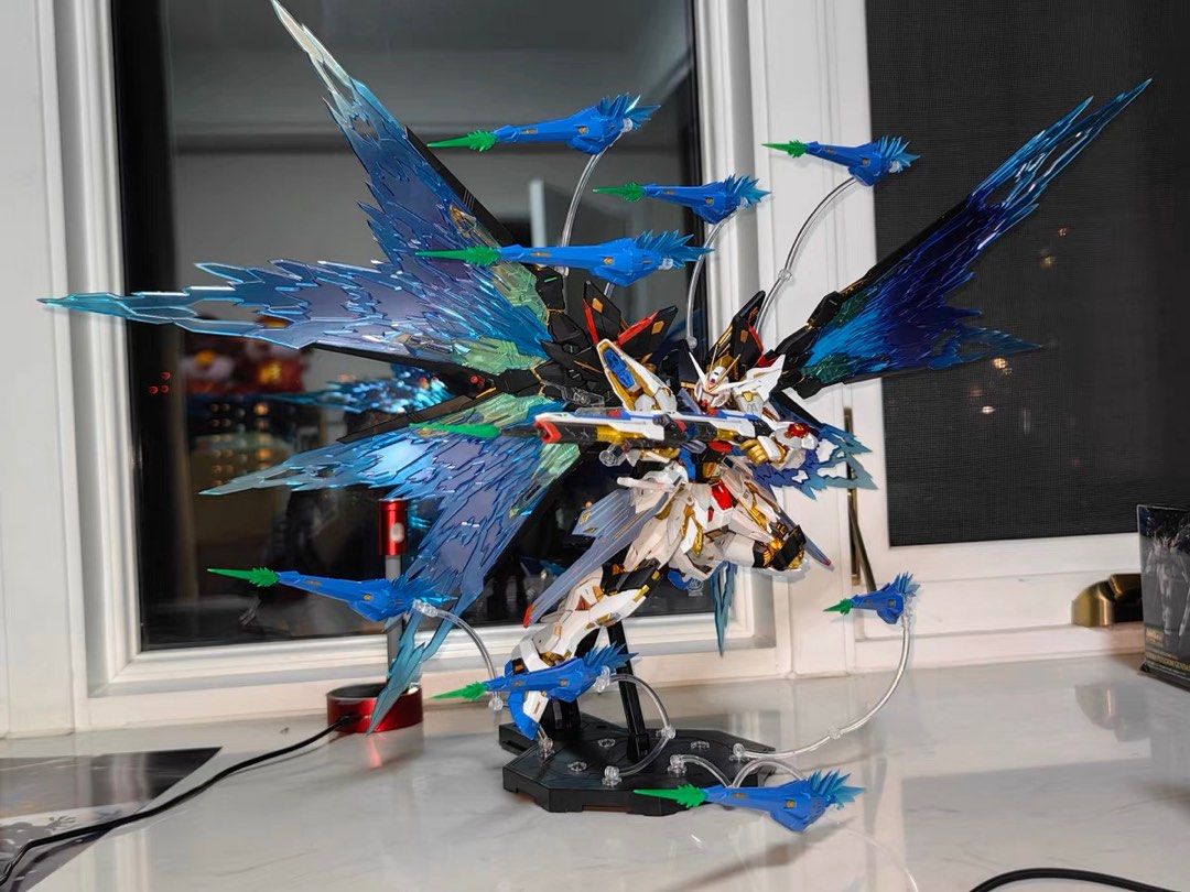 MGEX Freedom Gundam - Wing of Light Expansion Special Effect Parts 1/100 by DDB Corgi, Hobbies ...