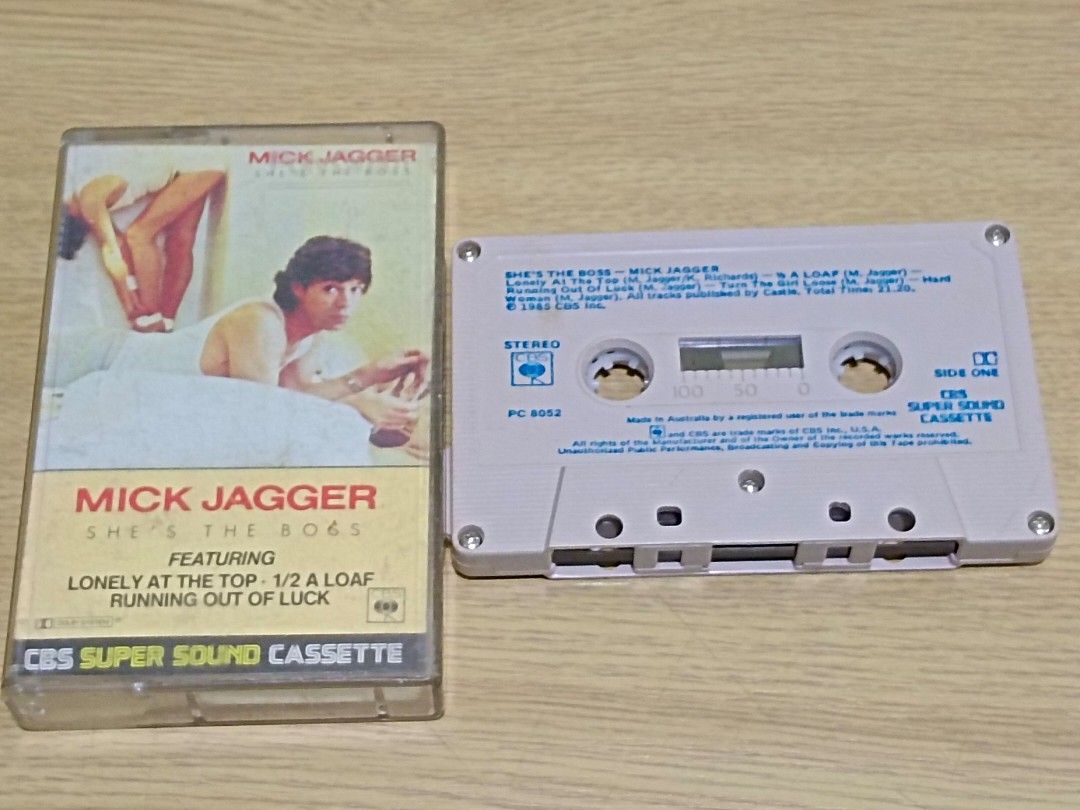 Mick Jagger, She's The Boss ( Cr02, Aus ), Hobbies & Toys, Music ...