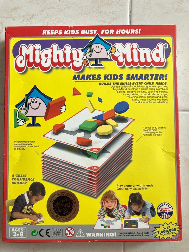 Mighty Mind Game Puzzle, Hobbies & Toys, Toys & Games on Carousell
