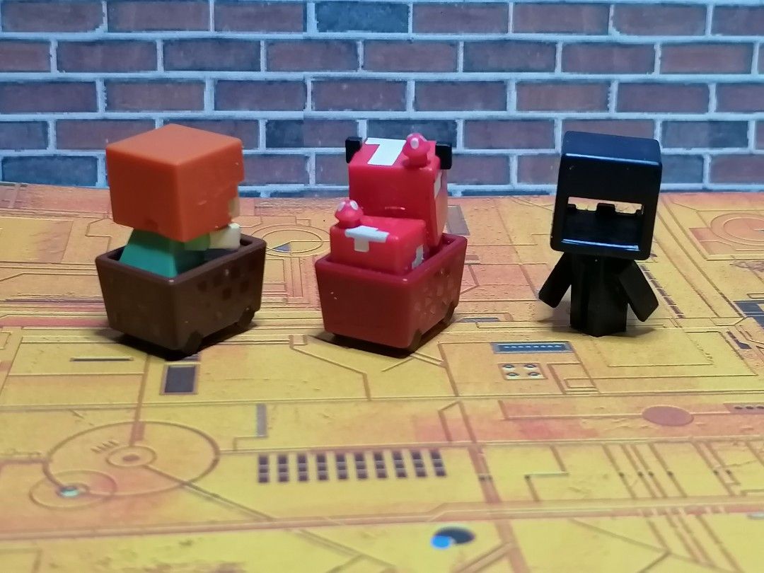 Minecraft Die-Cast Metal Collections set of 3, Hobbies & Toys, Toys ...