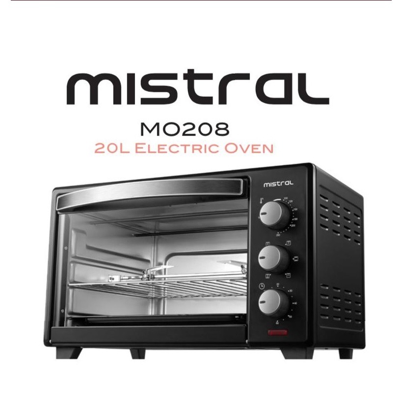 Mistral 20L Electric Oven (MO208), TV & Home Appliances, Kitchen ...