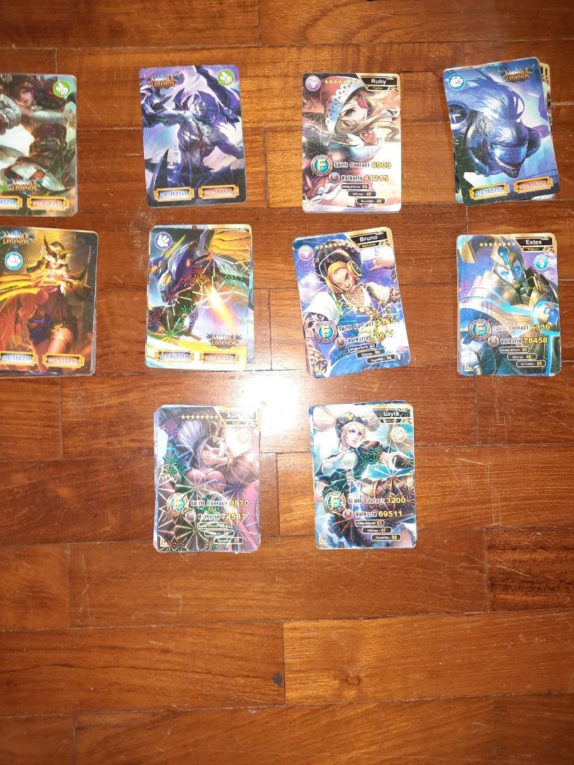 Mobile legends trading cards, Hobbies & Toys, Toys & Games on Carousell