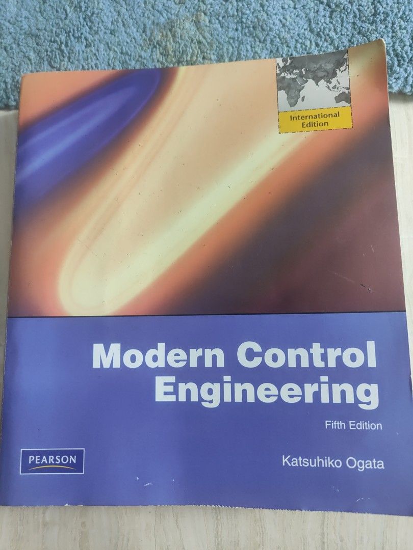Modern Control Engineering, Hobbies & Toys, Books & Magazines, Textbooks on Carousell