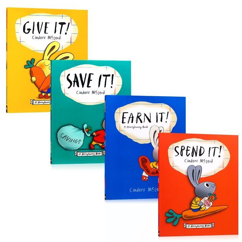 Moneybunny series: Financial Literacy Book Set for kids, Hobbies & Toys ...
