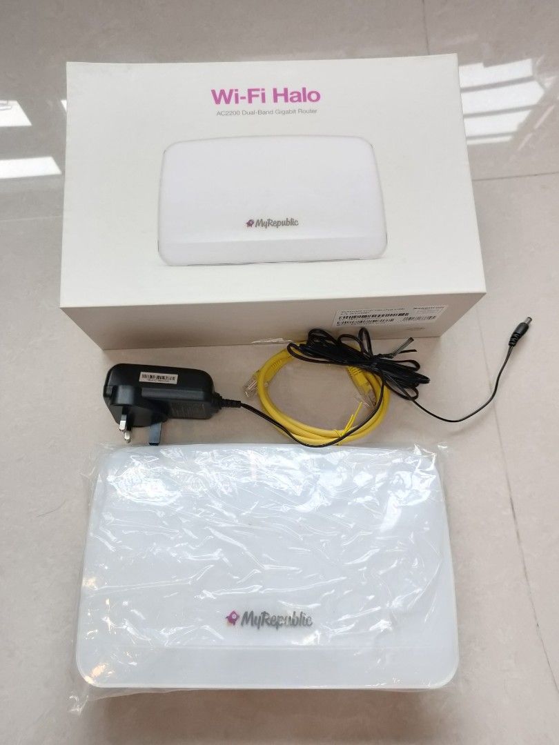 myRepublic WiFi Halo AC2200 Router/Access Point with band steering ...