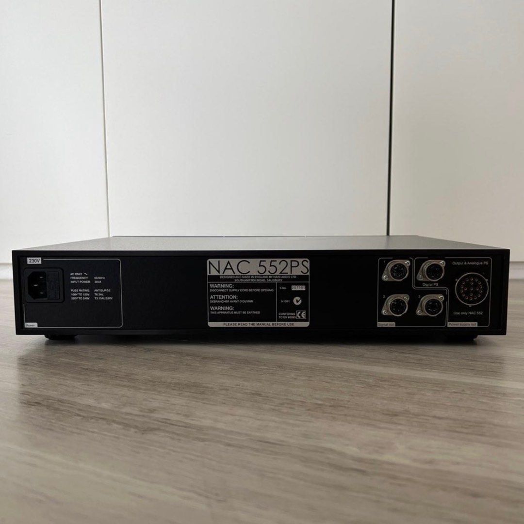 Naim Audio NAC 552 Pre Amp + PS, Audio, Soundbars, Speakers ...