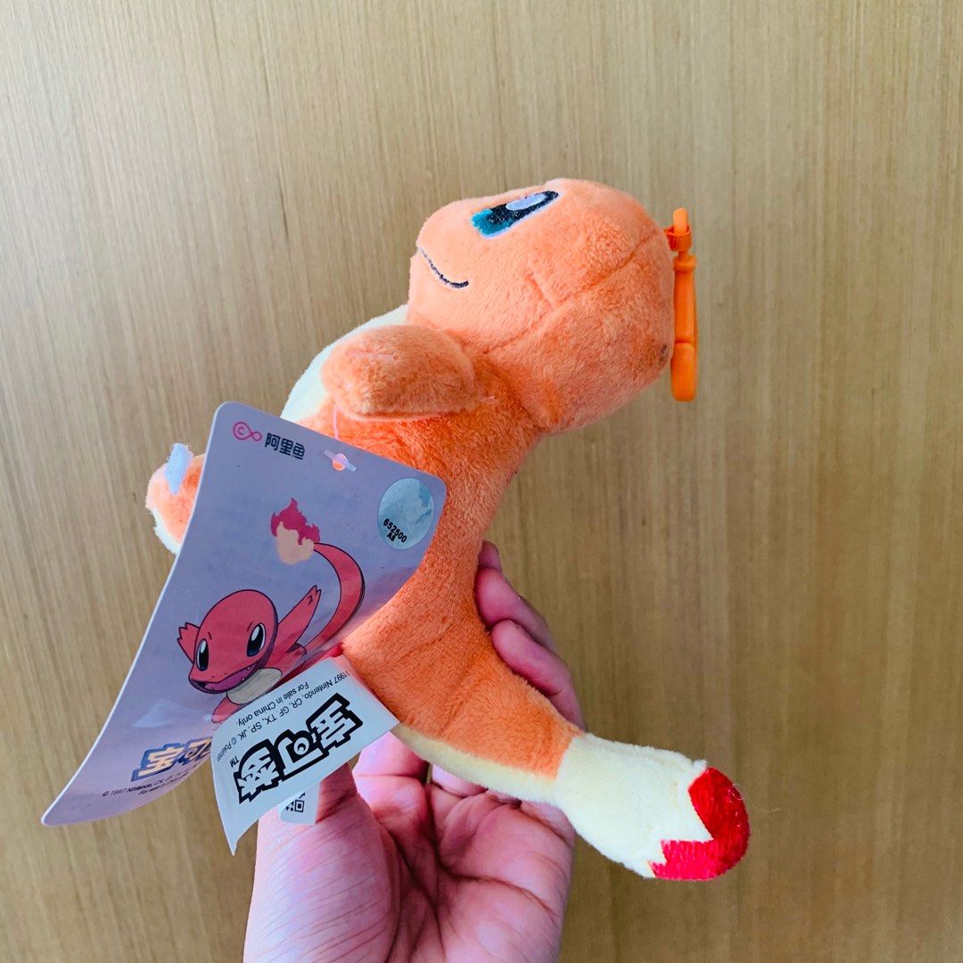 NEW! Pokemon Charmander Small Plushie Stuffed Plush Soft Toy Authentic ...