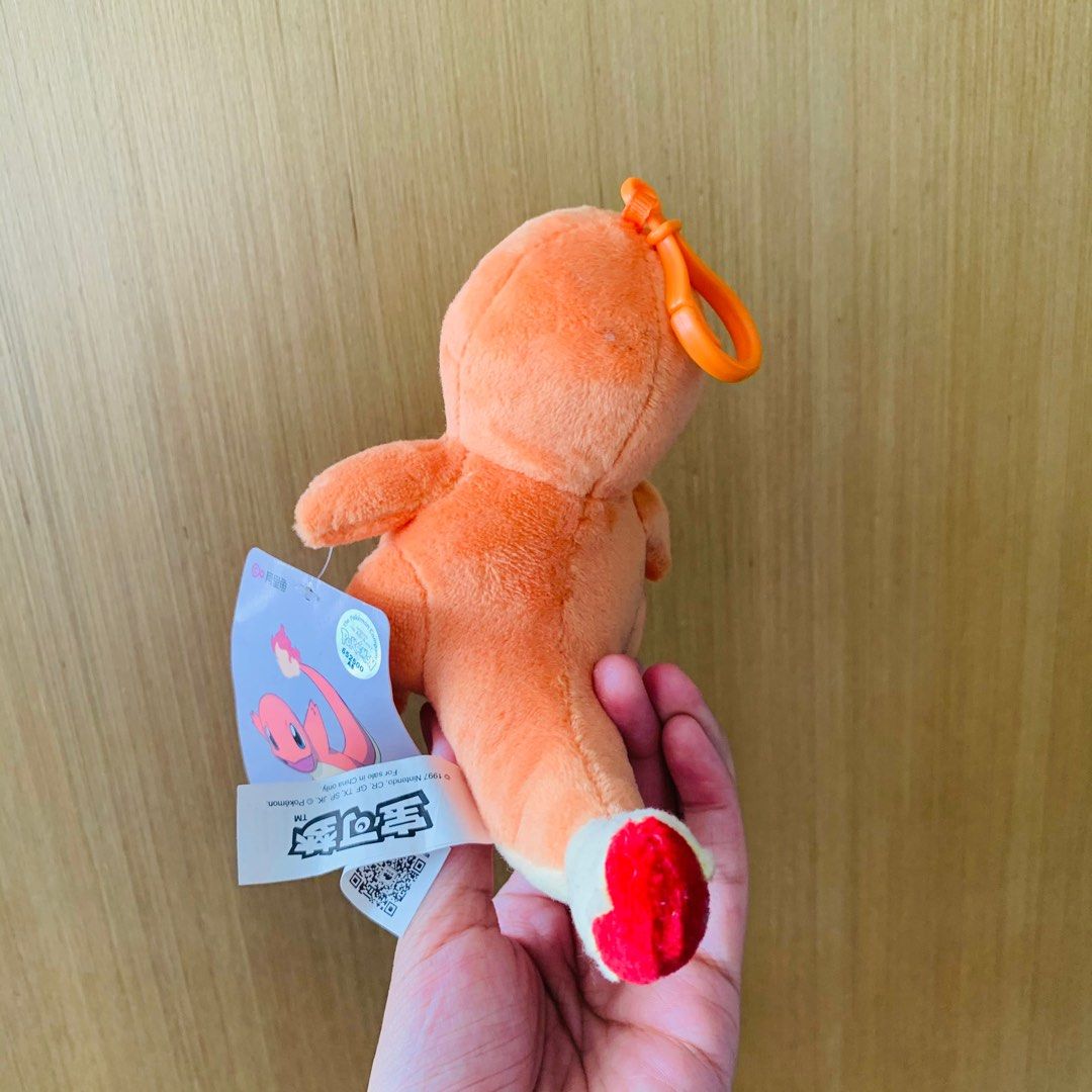 NEW! Pokemon Charmander Small Plushie Stuffed Plush Soft Toy Authentic ...