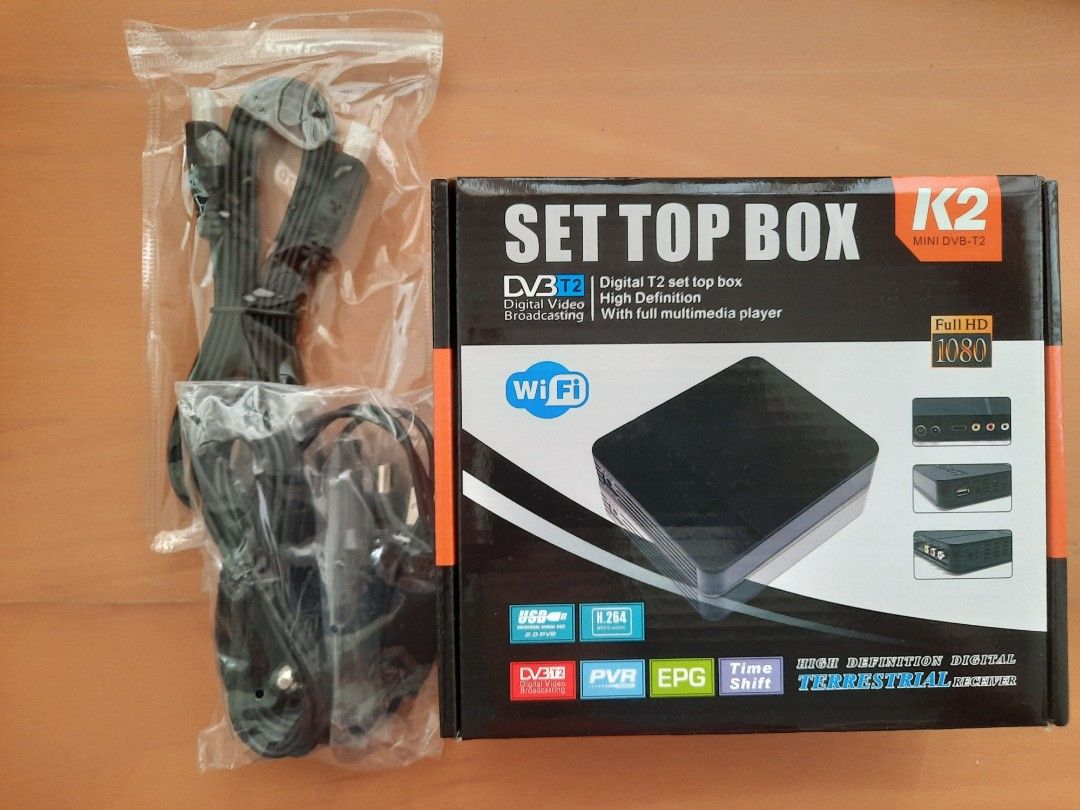 NEW Set Top Box High Definition Digital Terrestrial Receiver + Remote ...
