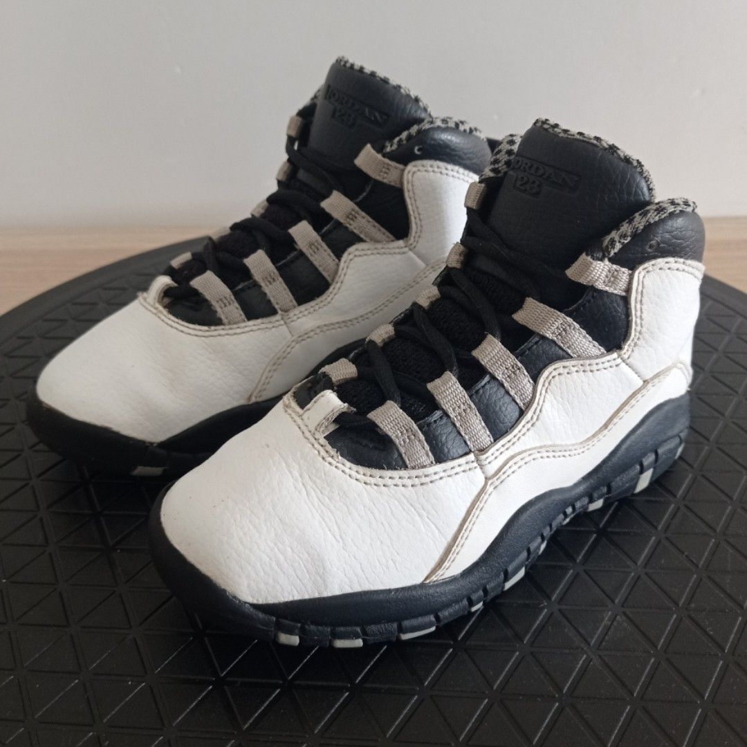 Nike Air Jordan 10 'Steel', Babies & Kids, Babies & Kids Fashion on ...