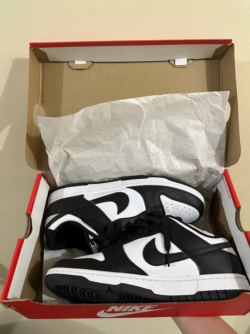 Nike Dunk Low Retro Panda, Men's Fashion, Footwear, Sneakers on Carousell
