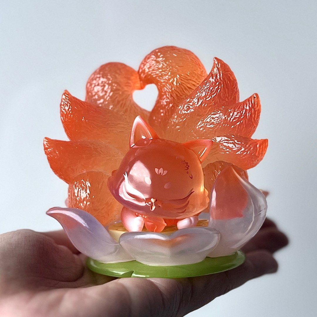 Nine-tailed Fox Figurine, Hobbies & Toys, Toys & Games on Carousell