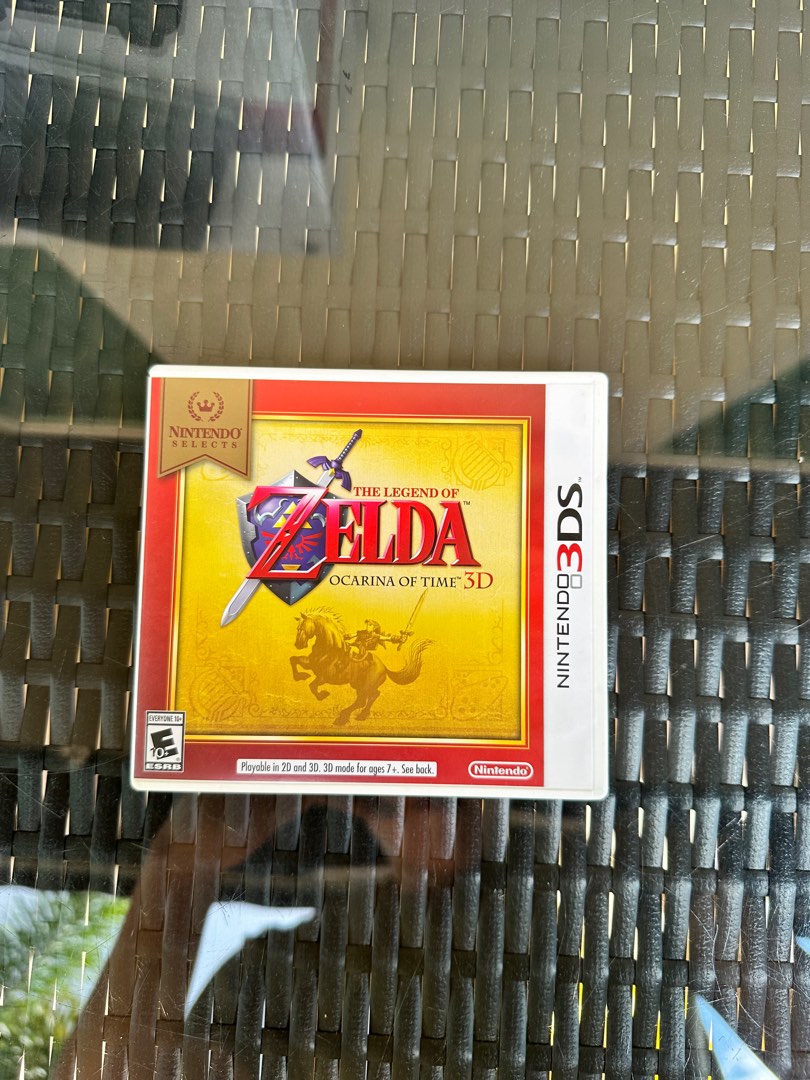 Nintendo 3DS Legend of Zelda Ocarina Of Time, Video Gaming, Video Games ...