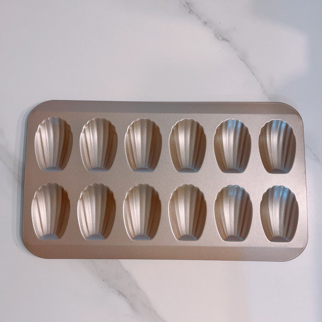 Madeleine Baking Pans Deep - 12 Cavity | Madeleine Cake Pan Madeleine Pan