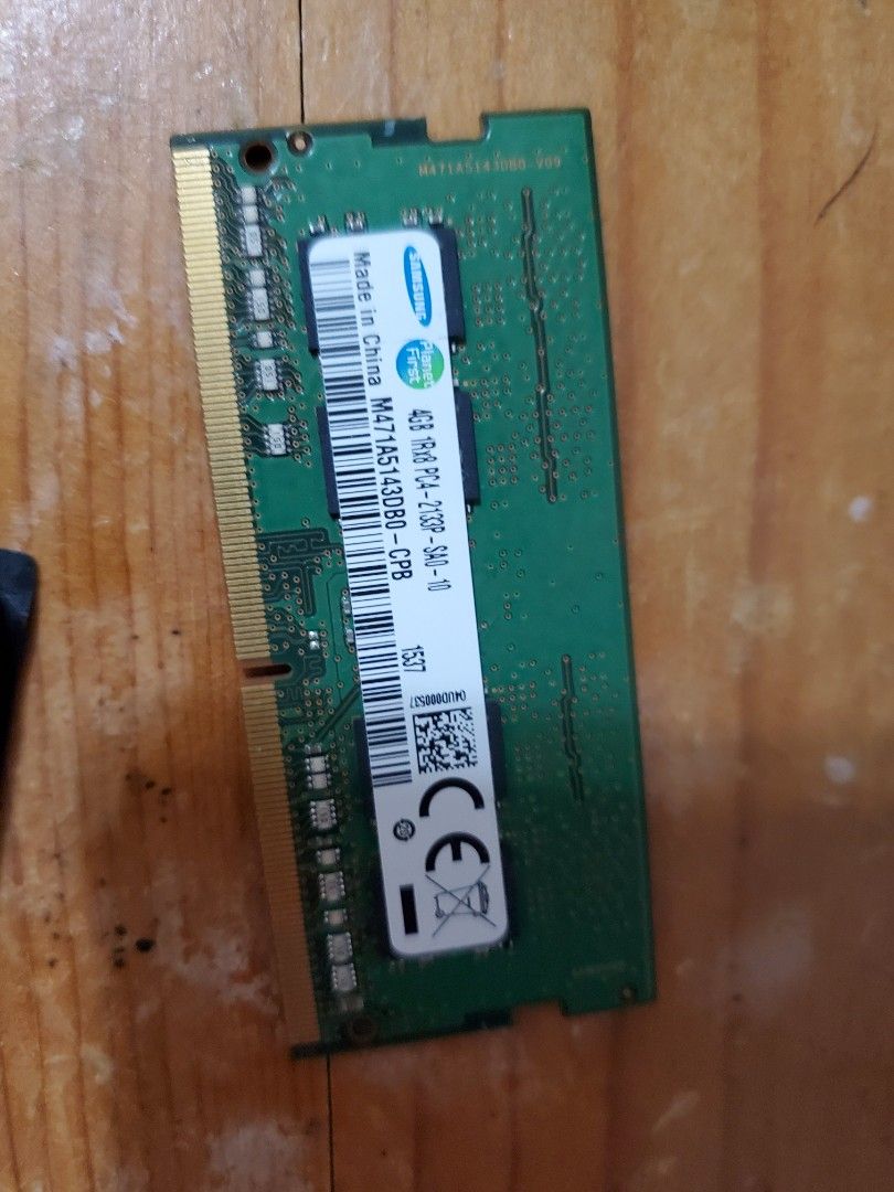 Notebook laptop DDR4 RAM 4GB, 電腦＆科技, 電腦周邊及配件, 電腦周邊產品 - Carousell