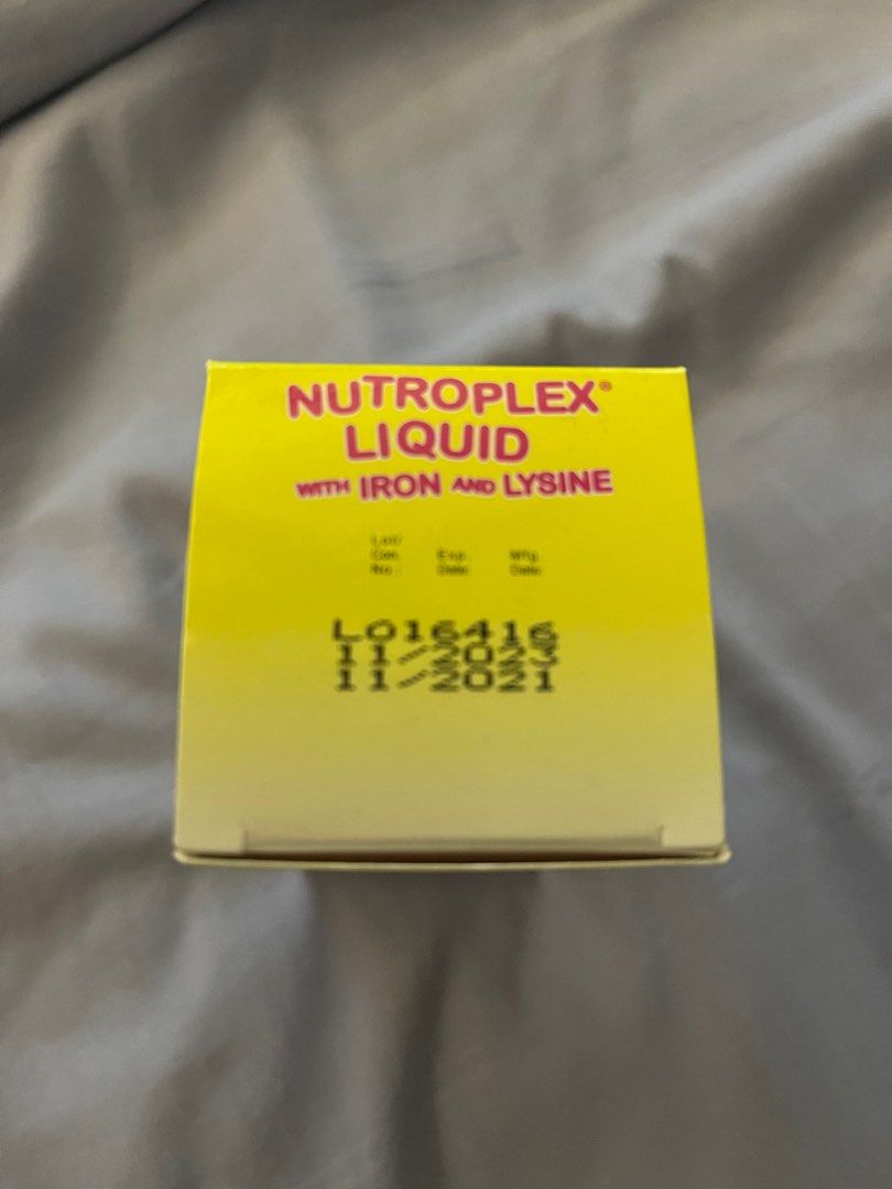 Nutroplex liquid multivitamins, Health & Nutrition, Health Supplements ...