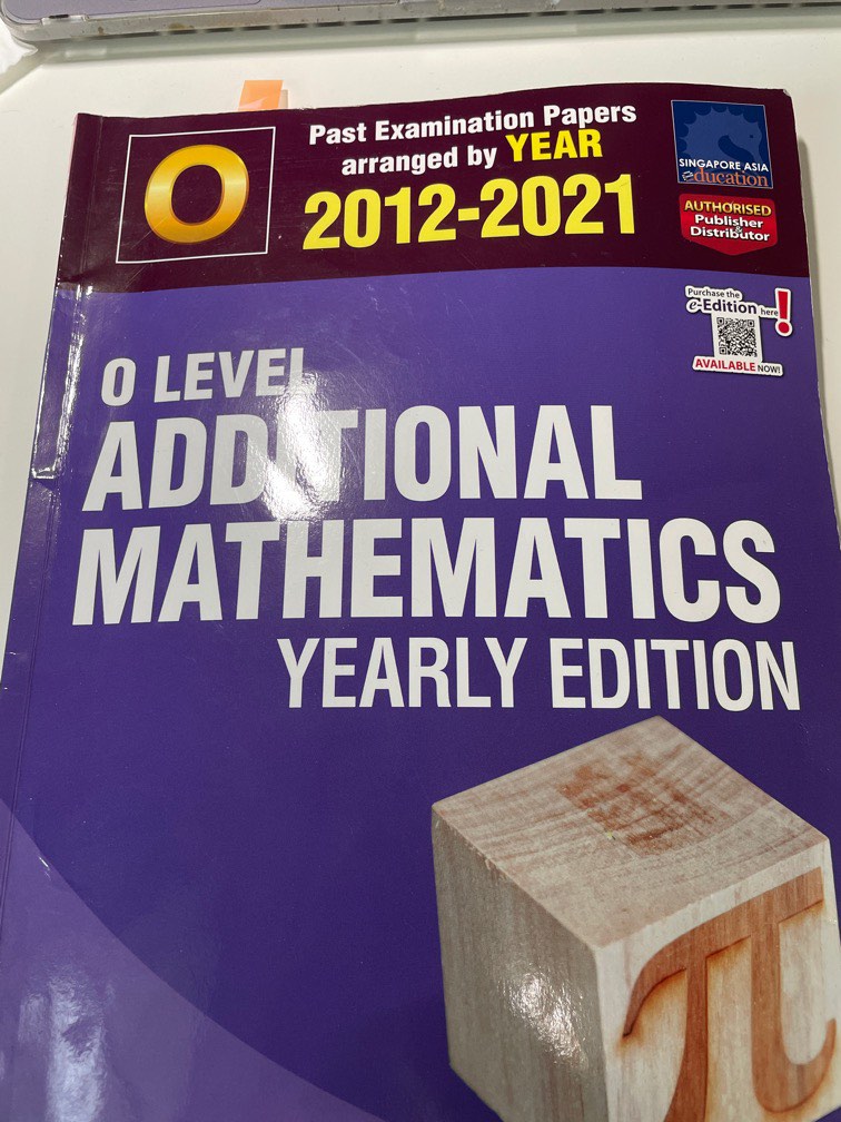 O Level TYS additional mathematics yearly edition, Hobbies & Toys, Books & Magazines, Assessment ...