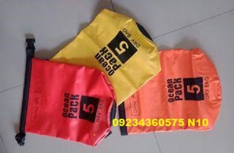 OCEAN Pack Go Bag Waterproof Bag 5liters, Sports Equipment, Hiking ...