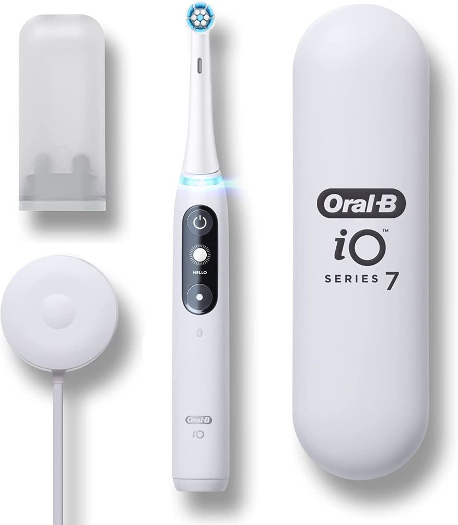 Oral-B iO Series 7 Electric Toothbrush with Micro Vibration Bluetooth ...