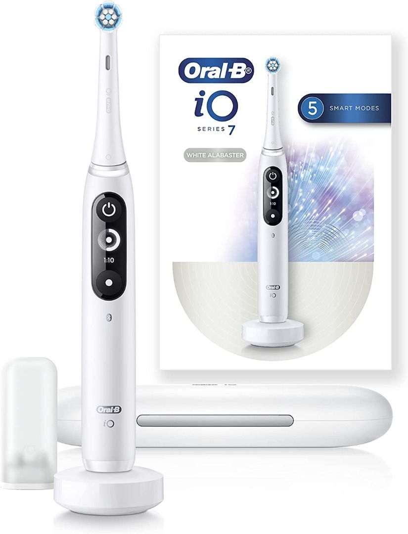 Oral-B iO Series 7 Electric Toothbrush with Micro Vibration Bluetooth ...