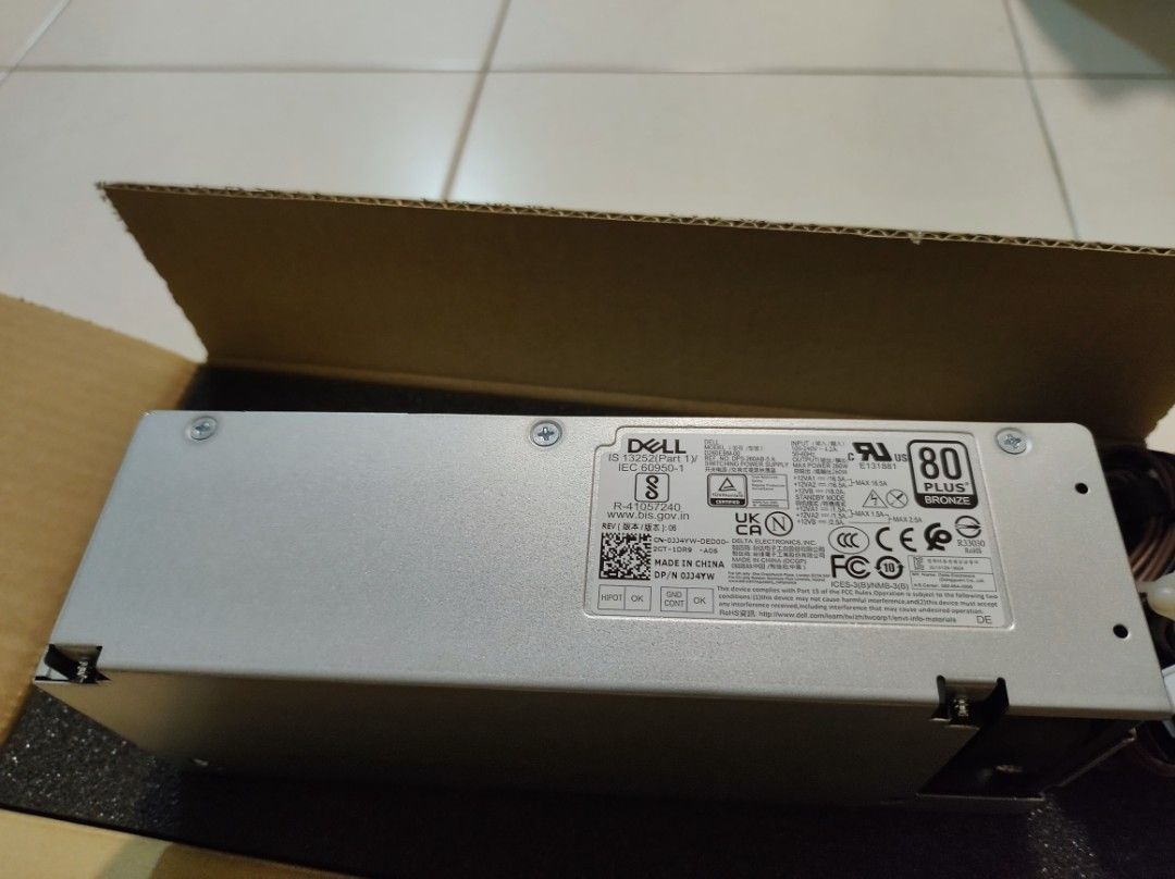 ORIGINAL Dell PSU 200W / 260W, Computers & Tech, Parts & Accessories ...