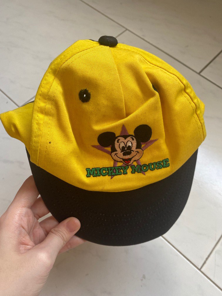 Original Disney Mickey Mouse Cap, Men's Fashion, Watches & Accessories ...
