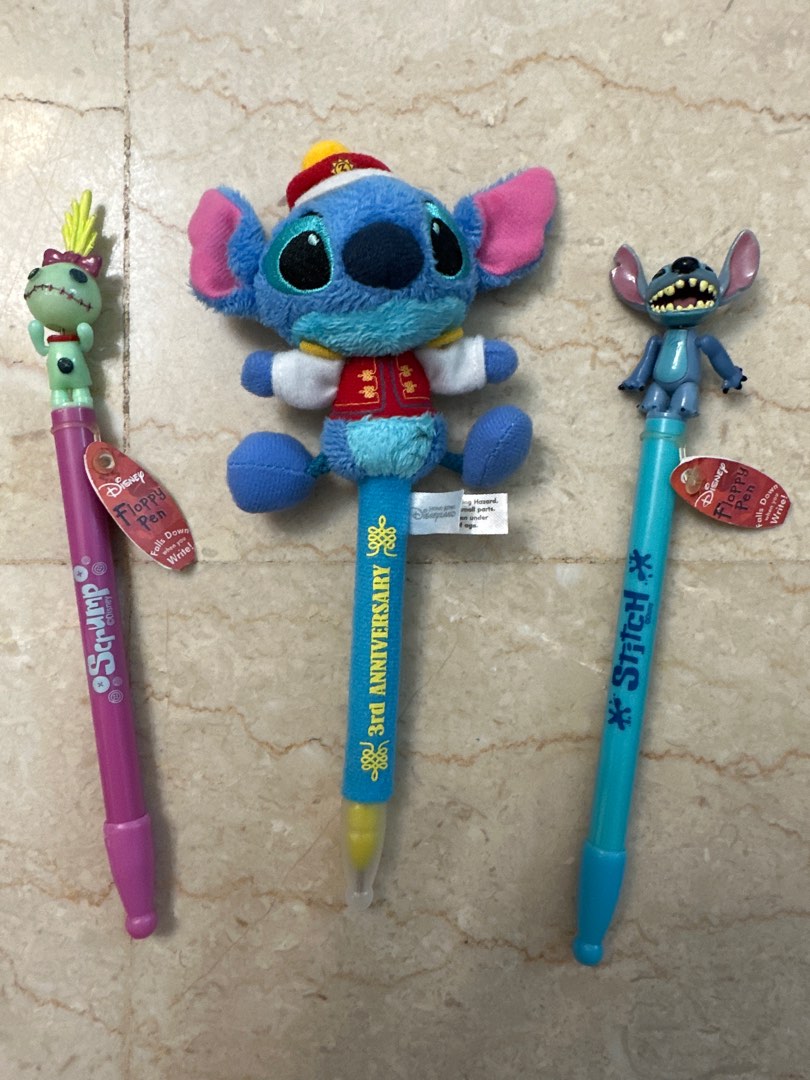 Original Disneyland HongKong Stitch Pens, Hobbies & Toys, Memorabilia ...