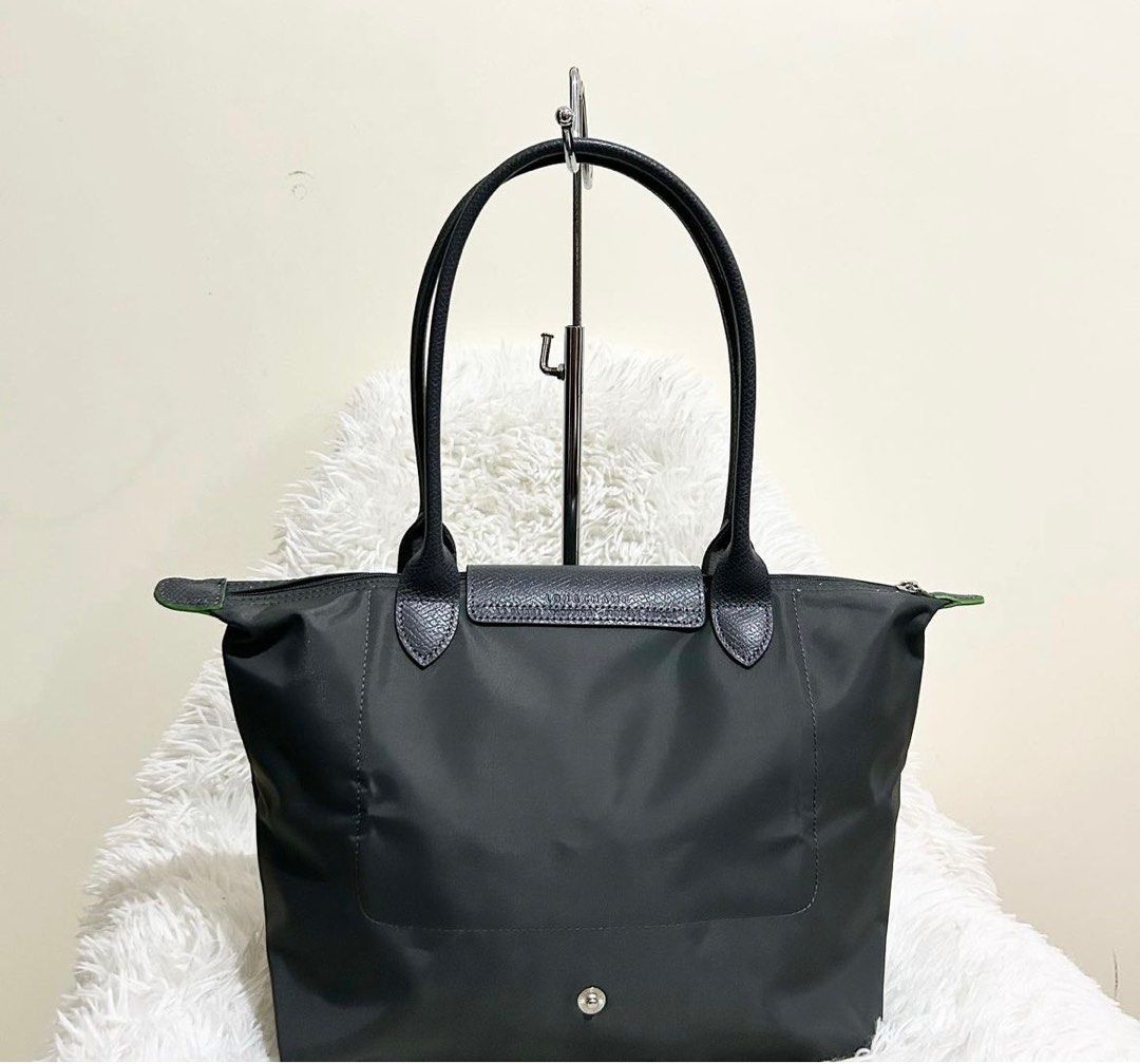 Original longchamp club small LH grey, Luxury, Bags & Wallets on Carousell