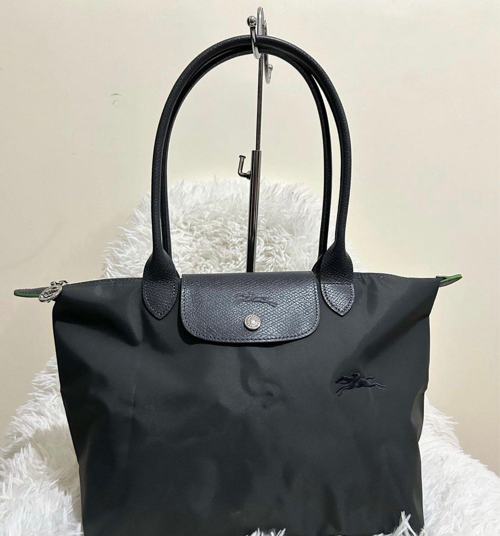 Original longchamp club small LH grey, Luxury, Bags & Wallets on Carousell