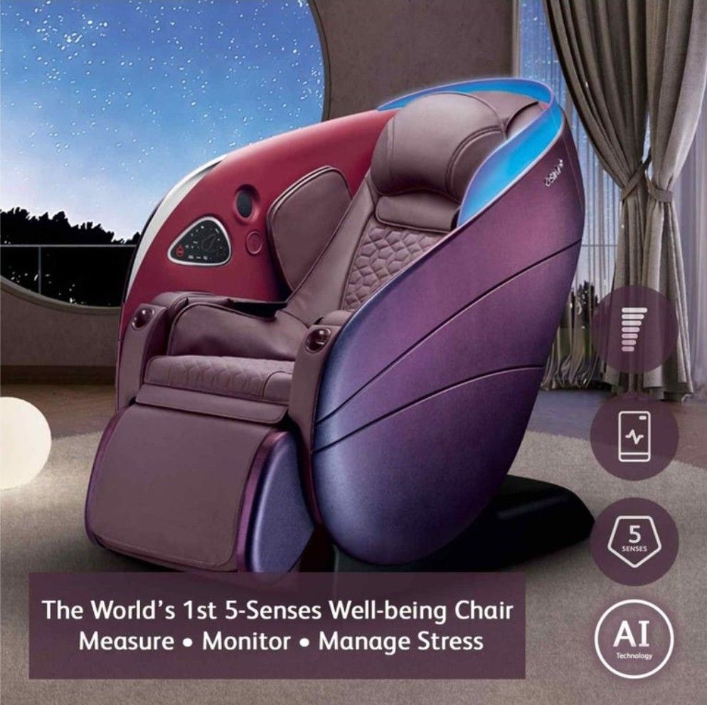 OSIM OS8208 UDREAM MASSAGE CHAIR PURPLE, Health & Nutrition, Massage Devices on Carousell