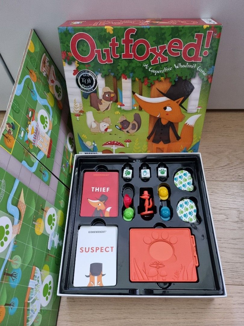 Outfoxed board game, Hobbies & Toys, Toys & Games on Carousell
