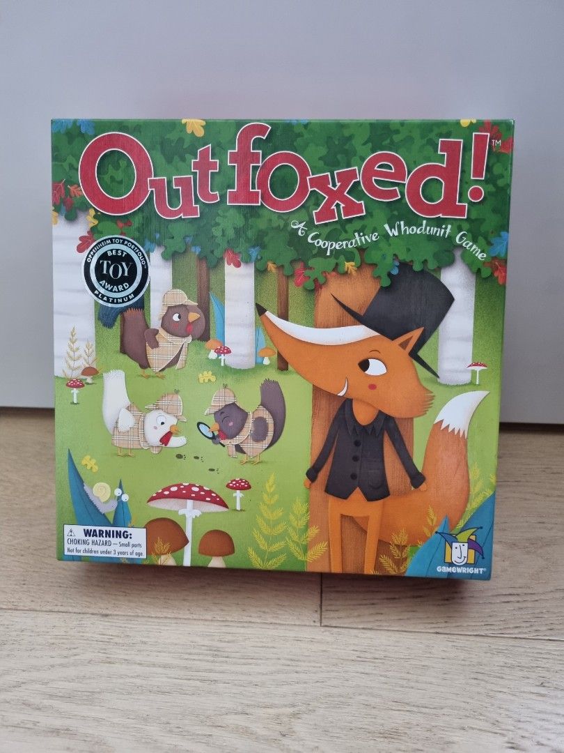 Outfoxed board game, Hobbies & Toys, Toys & Games on Carousell
