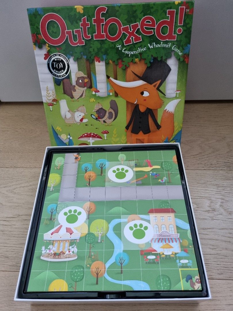 Outfoxed board game, Hobbies & Toys, Toys & Games on Carousell