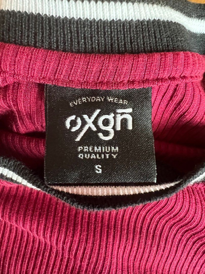 Oxgn Red Top, Women's Fashion, Tops, Shirts on Carousell