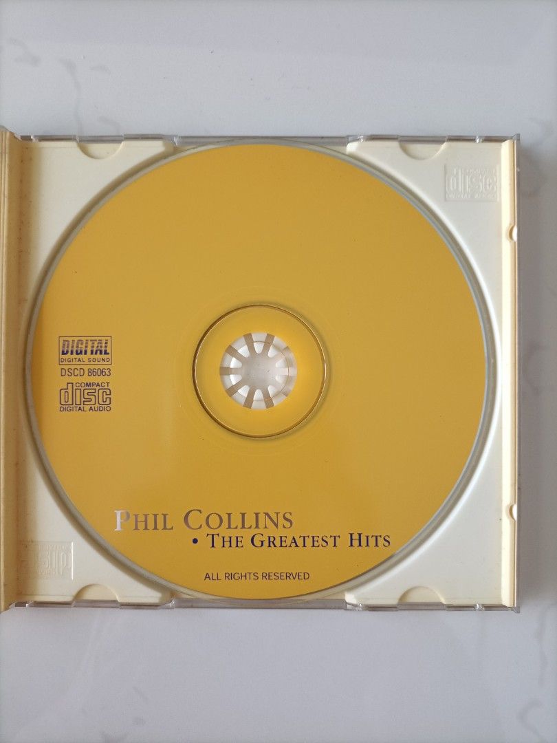 Phil Collins - Greatest Hits (CD)[bo1], Hobbies & Toys, Music & Media ...