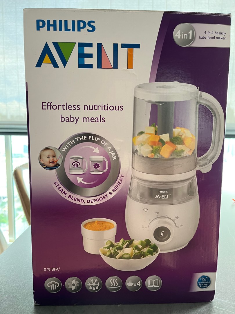 Philips Avent 4-in-1 food blender, Babies & Kids, Nursing & Feeding ...