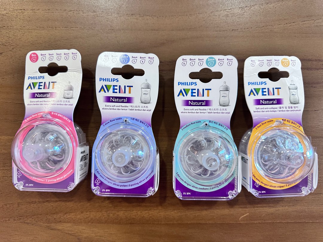 Philips avent teat size 0, 1 & 2, Babies & Kids, Nursing & Feeding ...