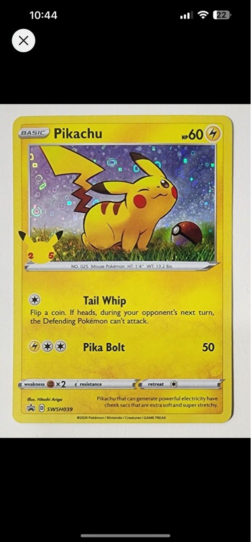 Pikachu & Magneton Japanese Card Pokemon TCG, Hobbies & Toys, Toys ...