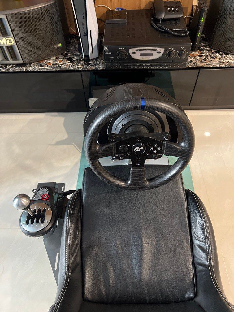 Playseat, thrustmaster and gear shirter, Video Gaming, Gaming ...