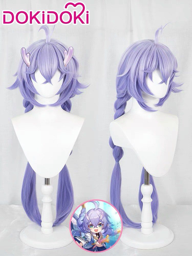 [PO] Bailu Honkai Star Rail Cosplay HSR Bai lu Costume Wig Shoes ...