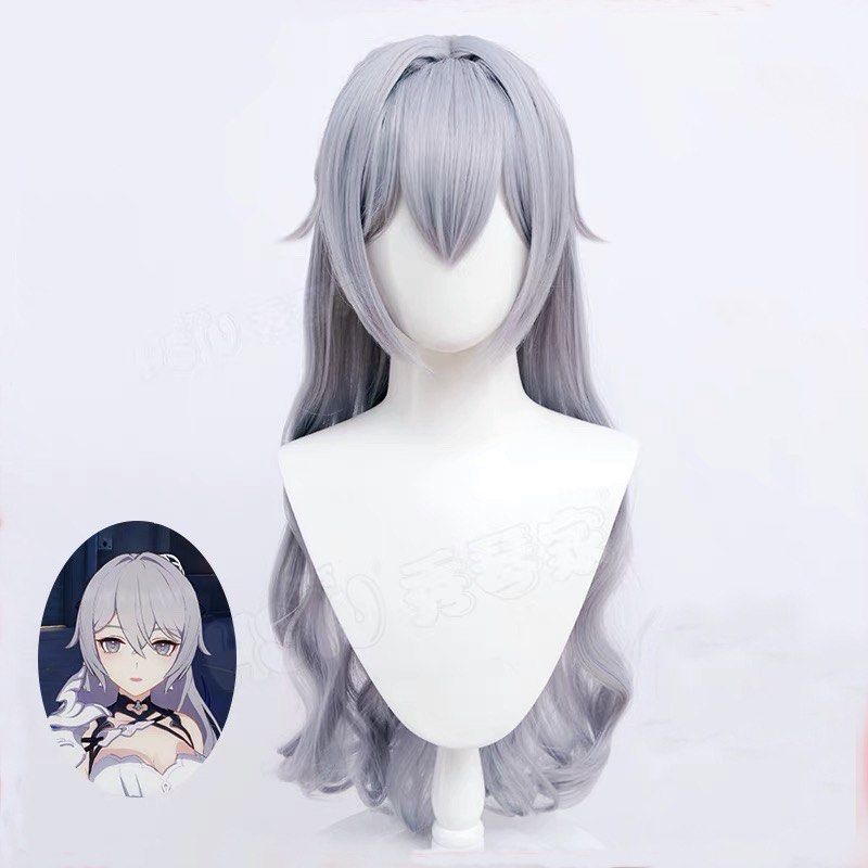 [PO] Bronya Silverwing: N-EX Honkai Star Rail HSR Cosplay Costume Wig ...